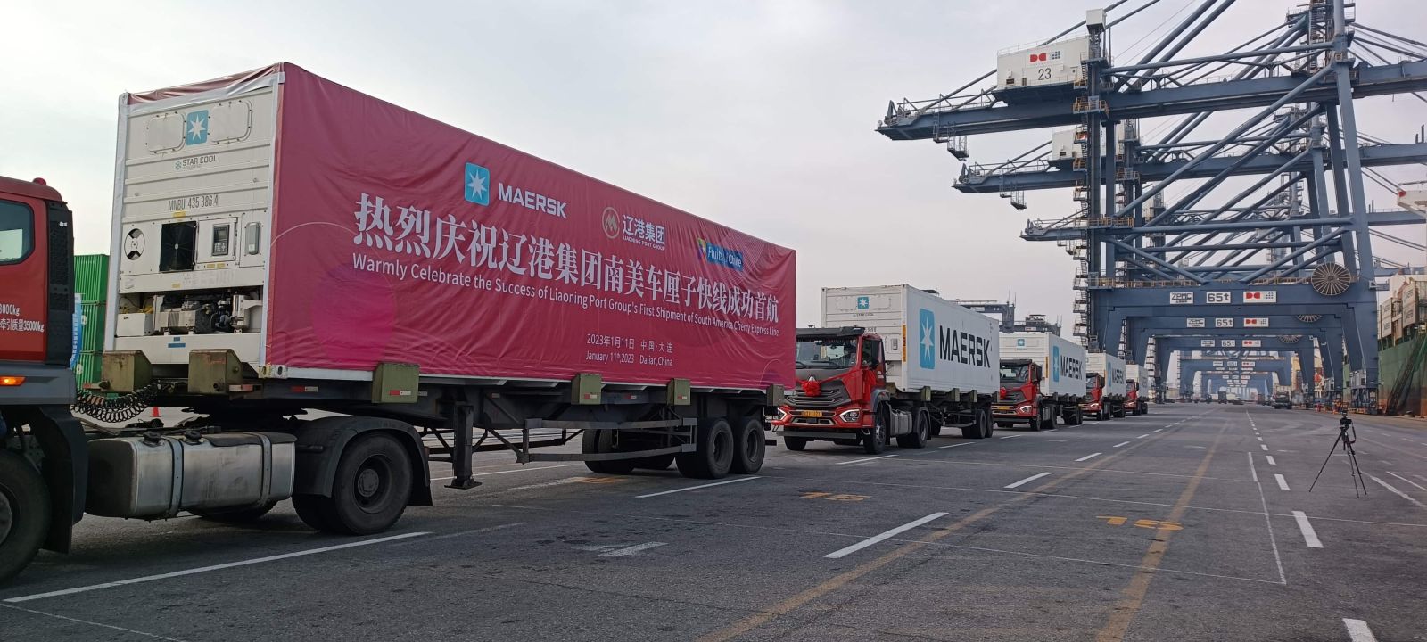 New Dalian ‘Cherry Express’ Line Bolsters Northeast China’s Cherry Distribution Capacity ...
